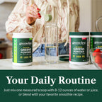 Vegan greens powder for smoothies