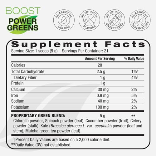 vegan greens with no artificial flavours