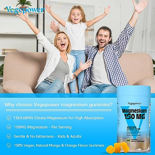 Vegan gummies for magnesium deficiency support