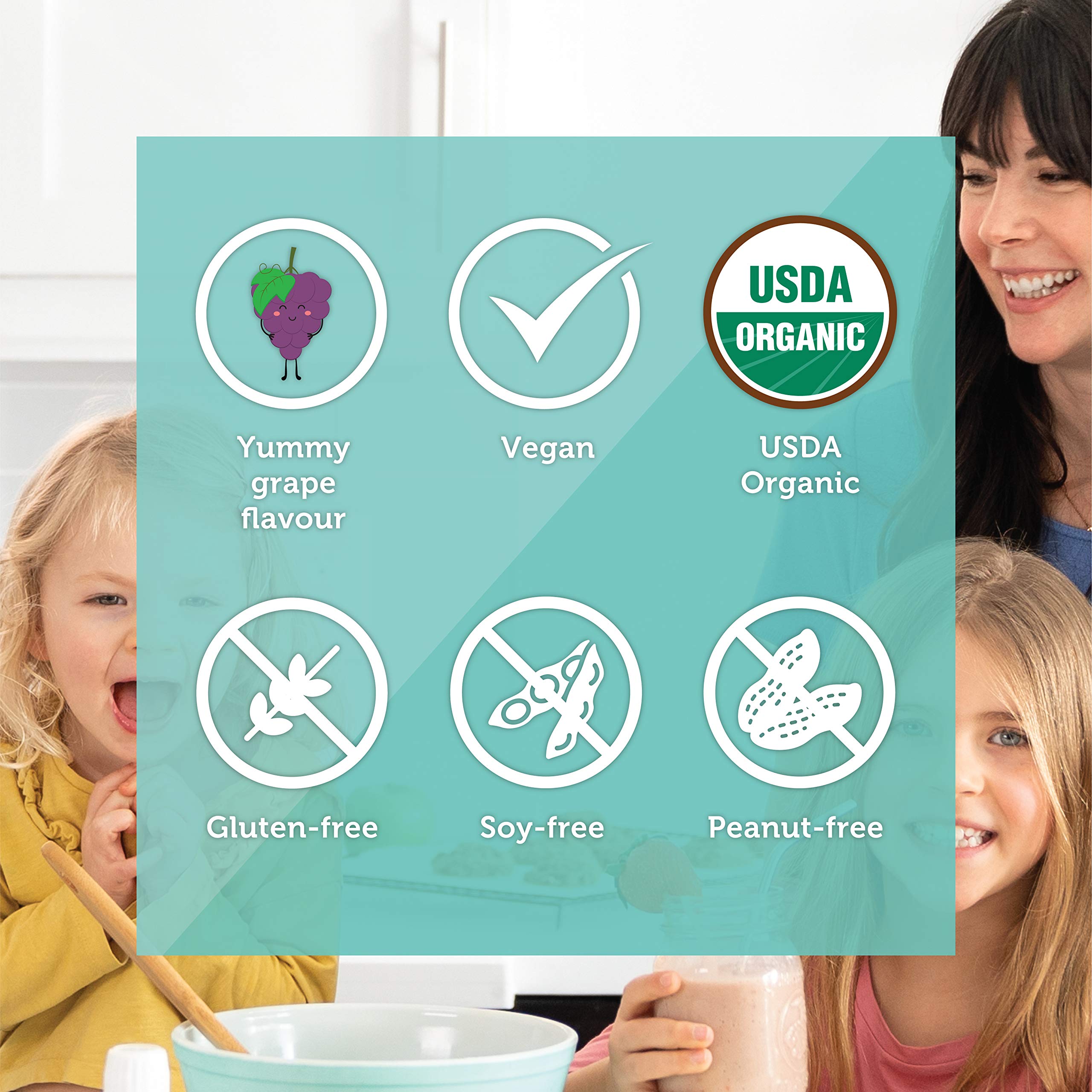 Vegan gut health superfoods for children