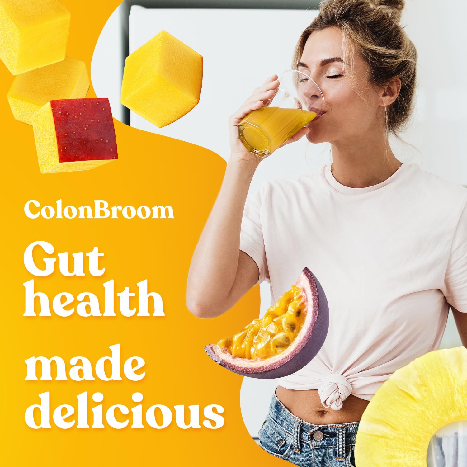 Vegan gut health supplement powder