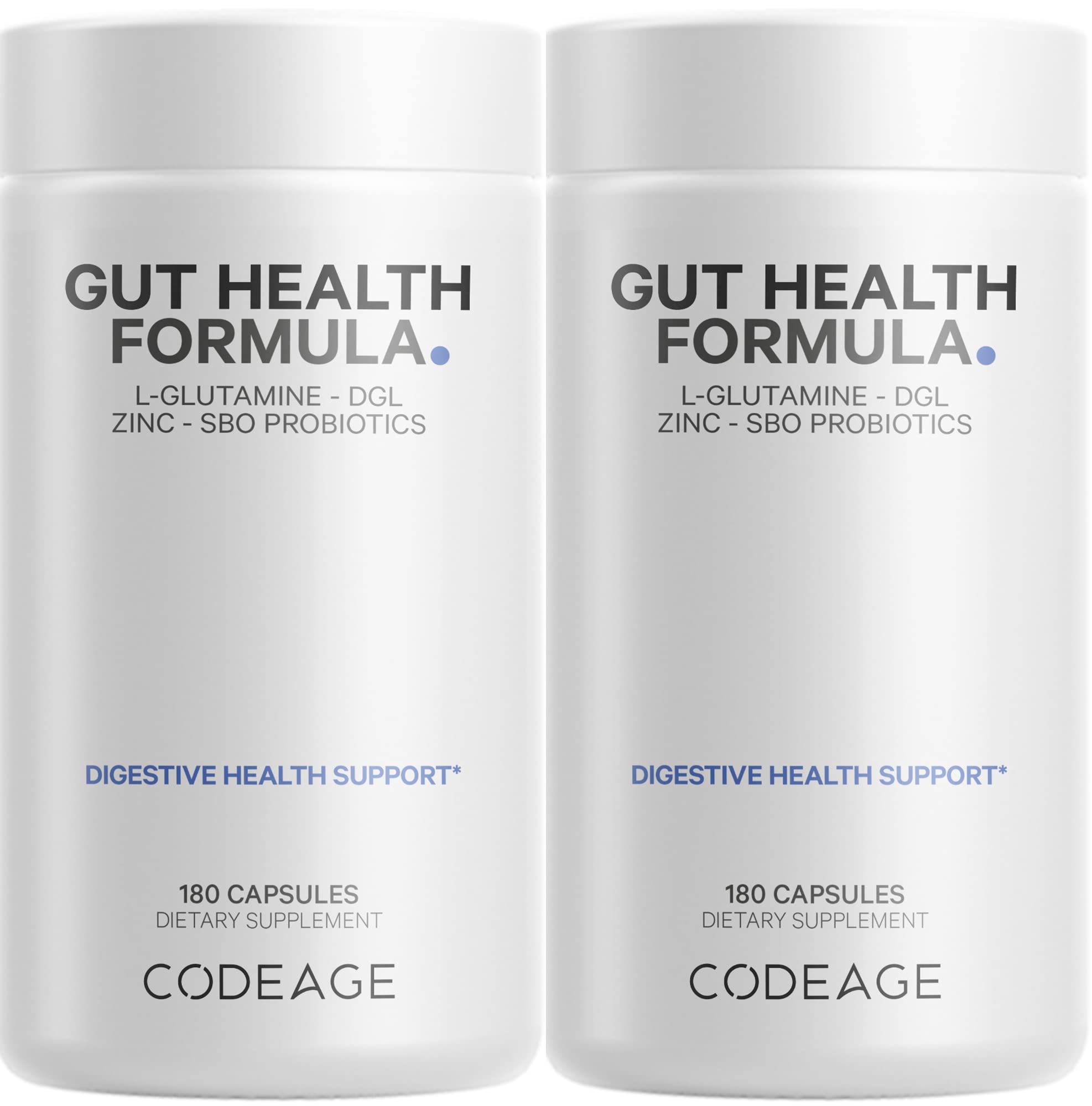 Vegan gut health supplements with probiotics