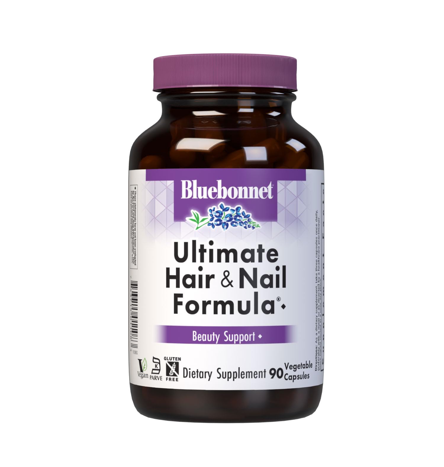 vegan hair and nail support capsules