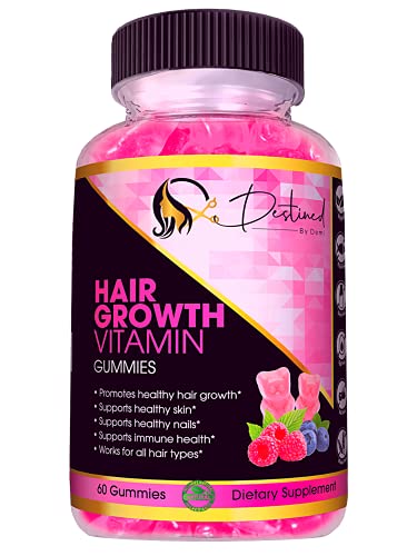 Vegan hair growth vitamin gummies