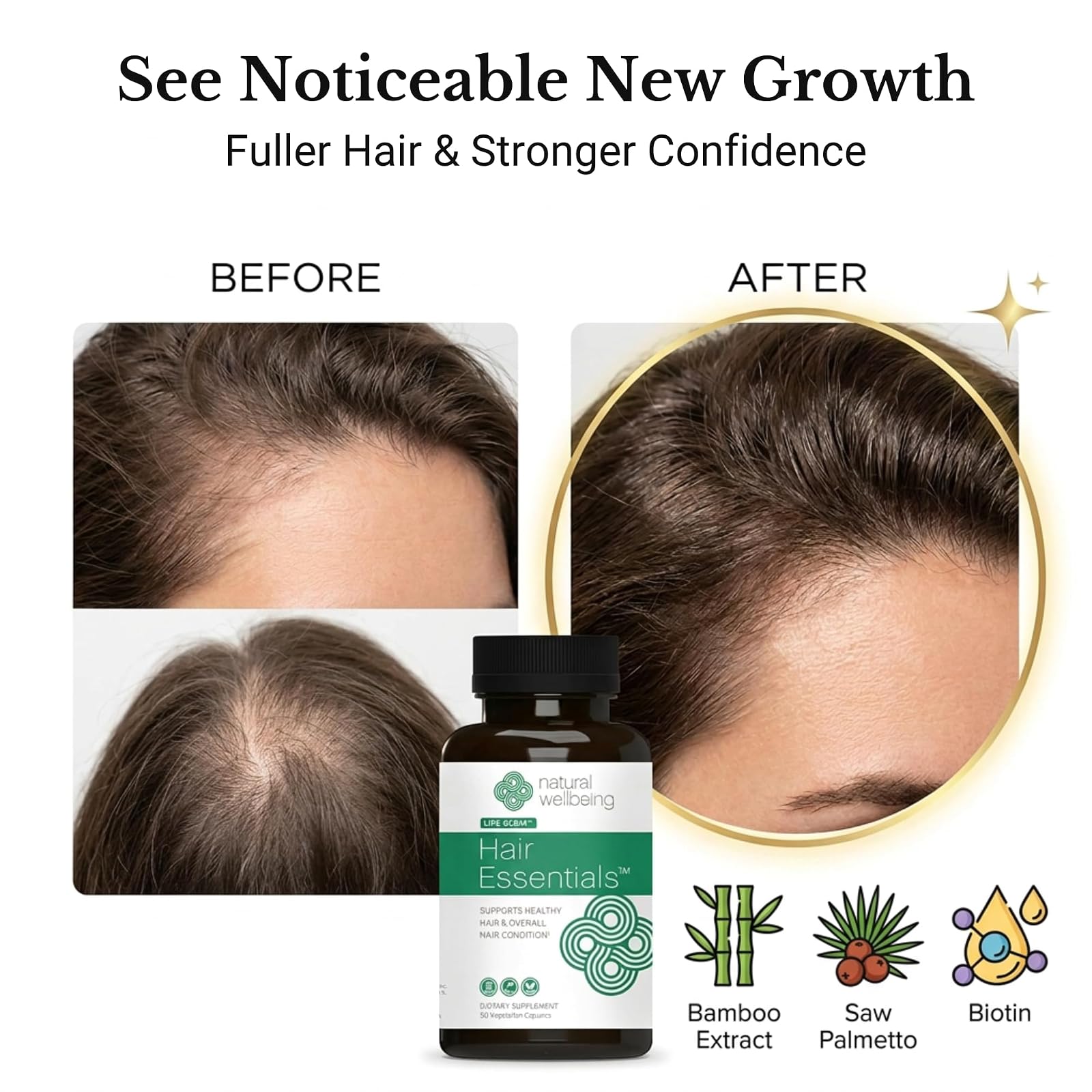vegan hair health supplements Canada