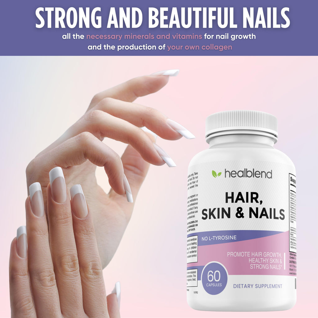 vegan hair skin nails formula
