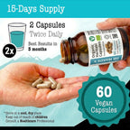 vegan Haritaki supplement for wellness