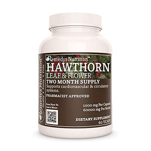 Vegan hawthorn dietary supplement