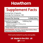 Vegan Hawthorn extract for natural wellness
