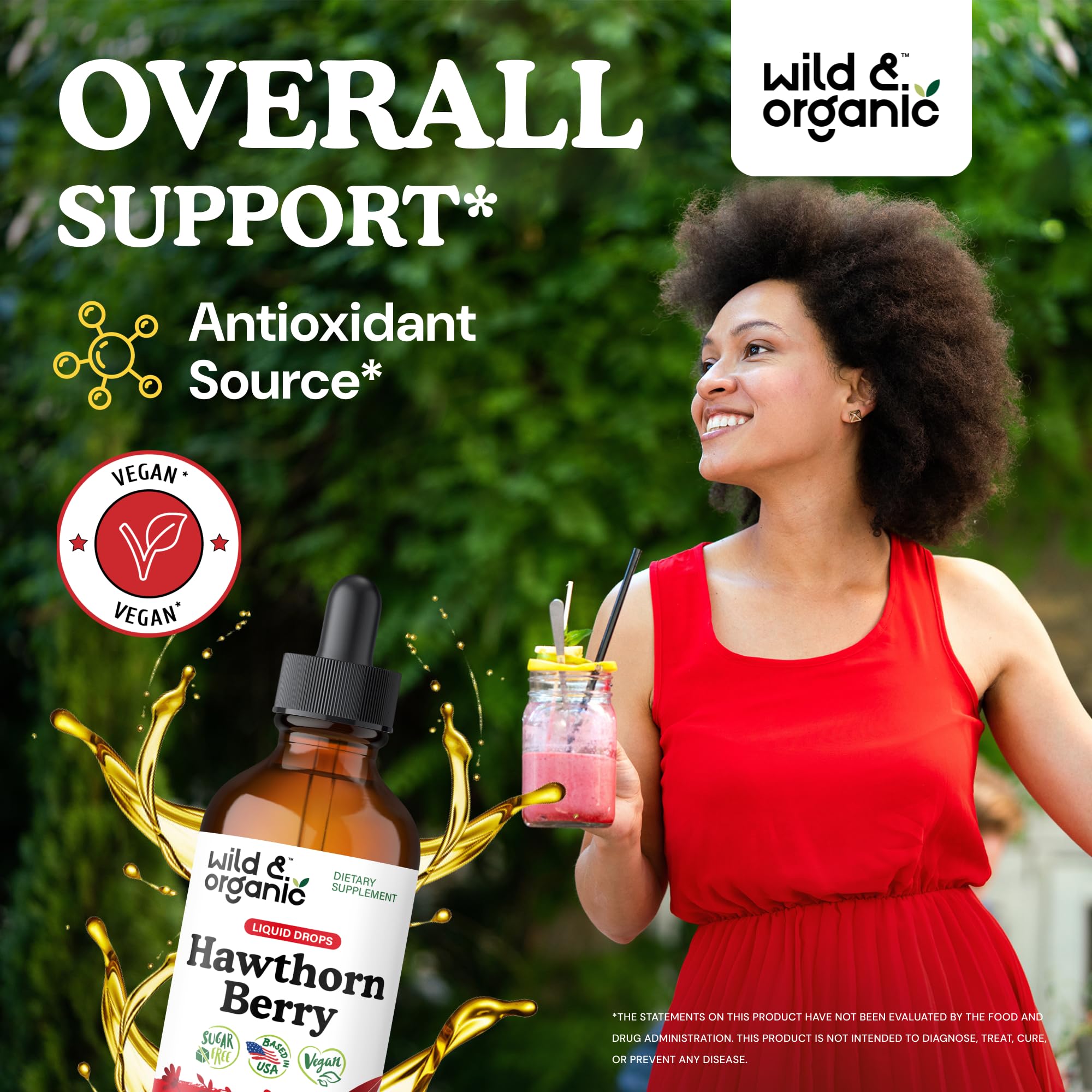 vegan hawthorn supplement for tea