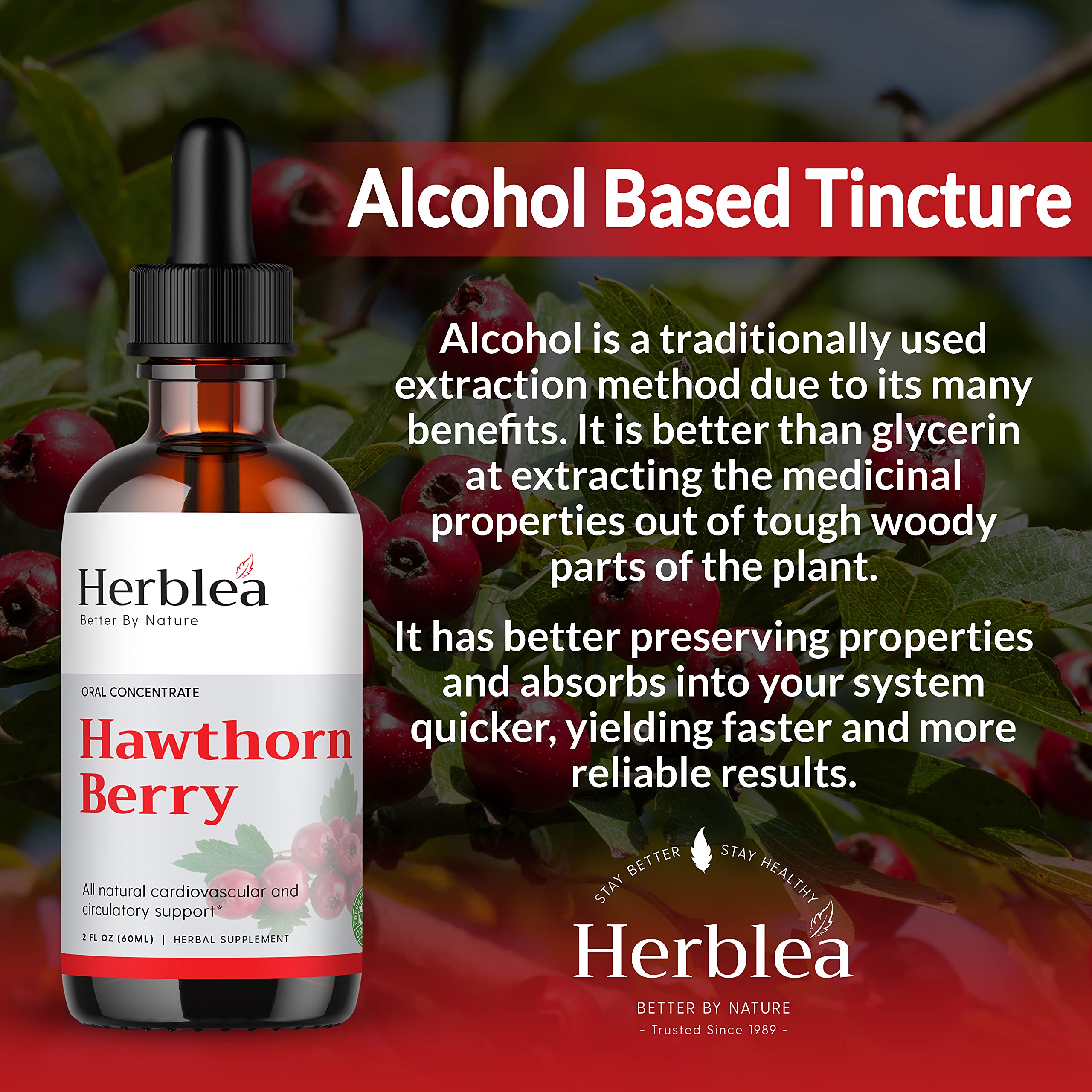vegan hawthorn tincture for digestion