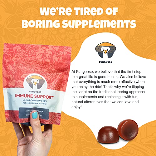 vegan health supplement with mushrooms