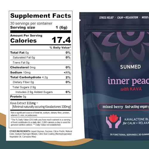 Vegan health supplements for calm