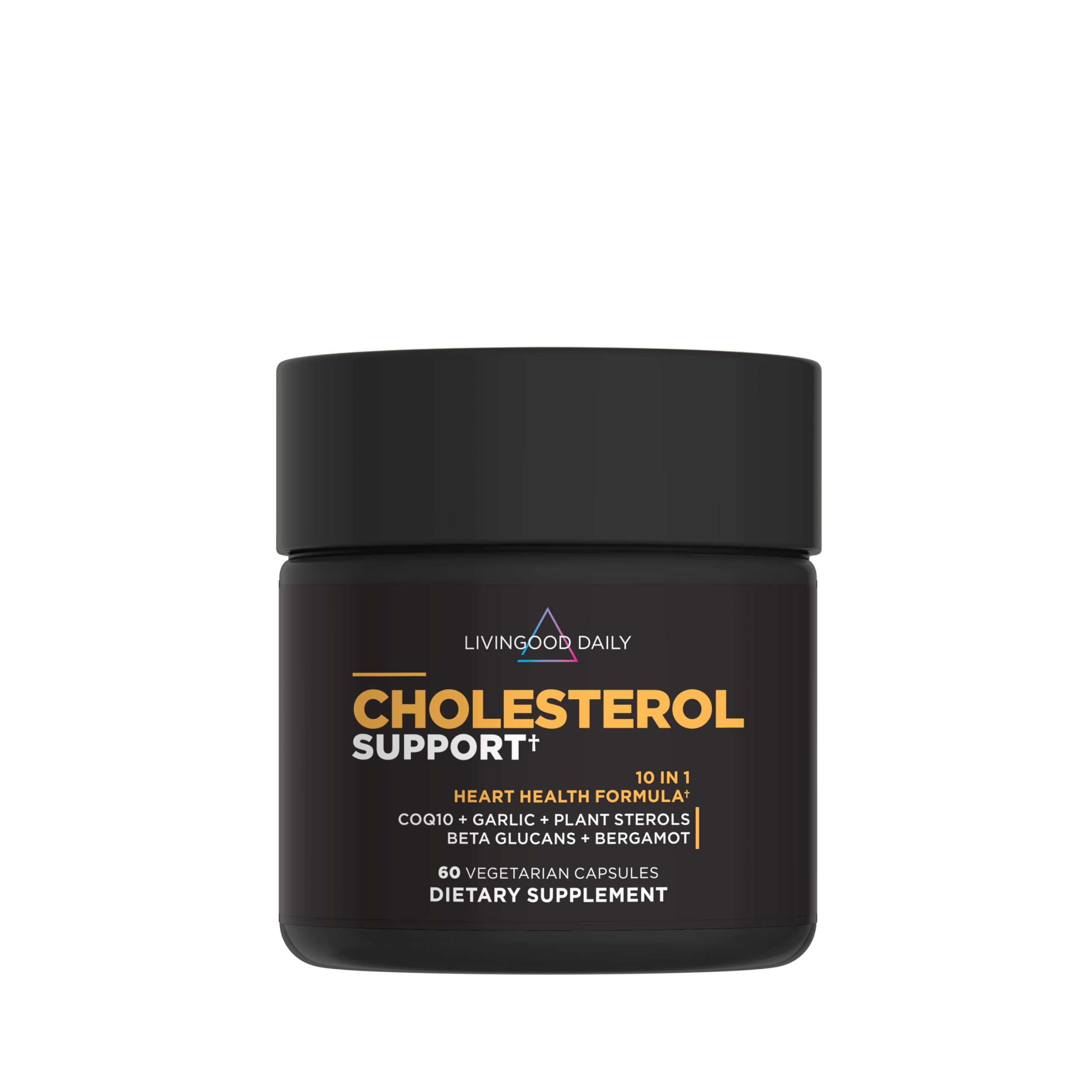 Vegan heart health supplement for cholesterol