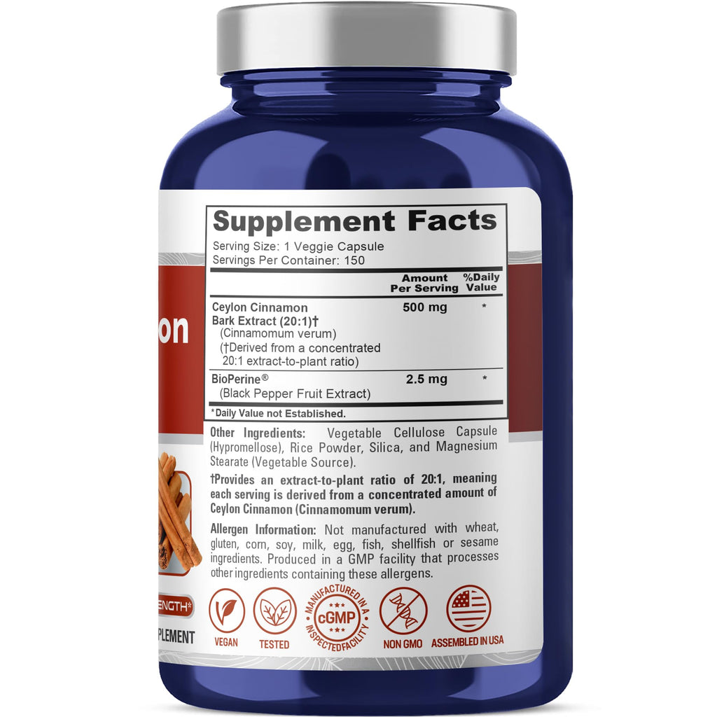 Vegan herbal cinnamon extract