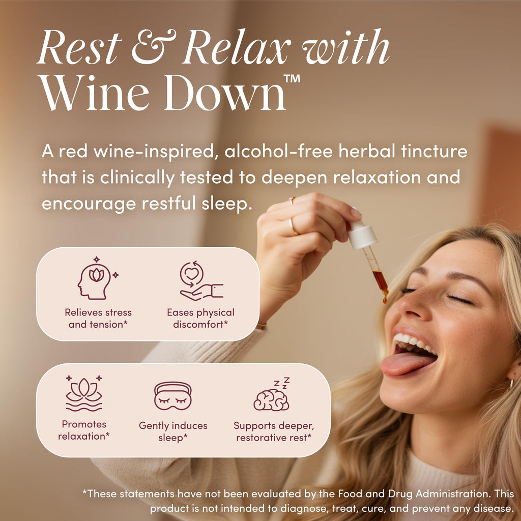 vegan herbal drops for sleep support