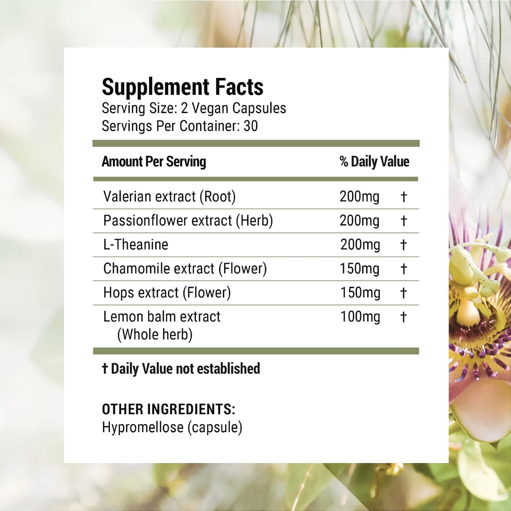 vegan herbal sleep remedy