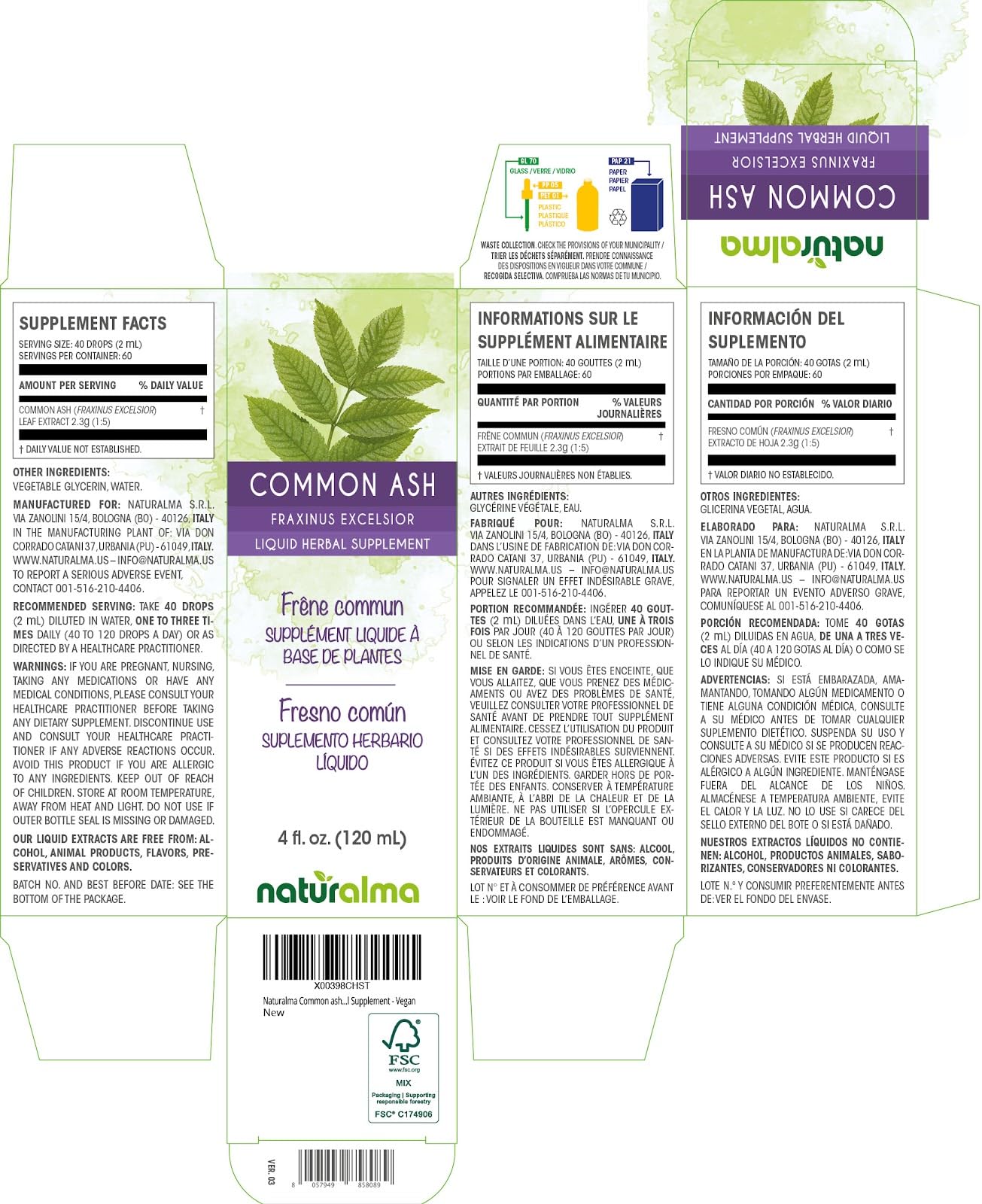 Vegan herbal supplement for vitality