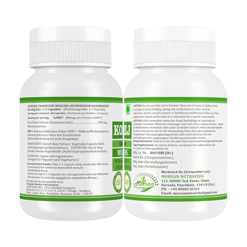 Vegan herbal supplements for men and women
