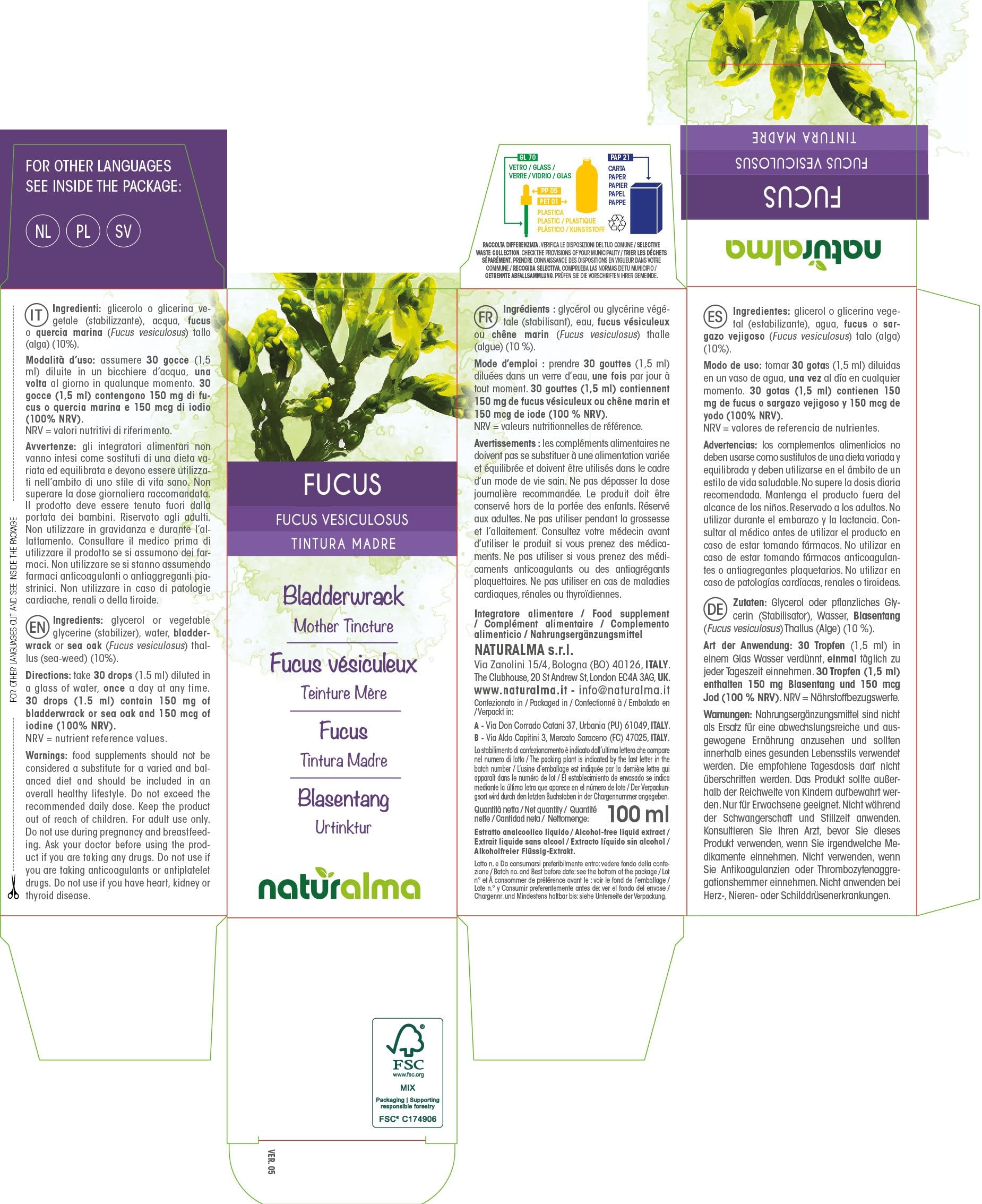 Vegan herbal tincture for wellness