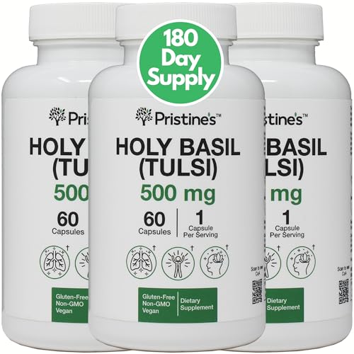 vegan holy basil capsules for immunity