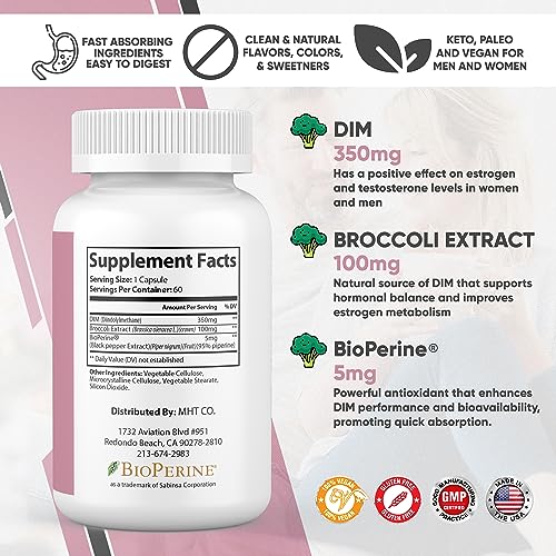 vegan hormone balance supplement with broccoli extract
