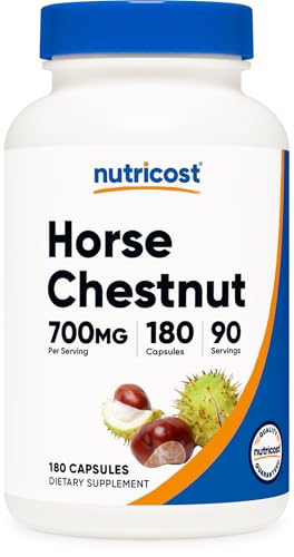 Vegan horse chestnut capsules for health