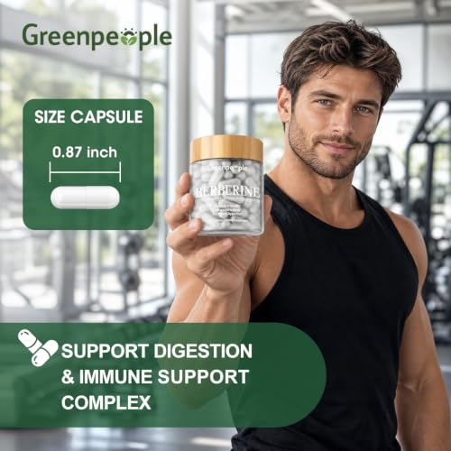 Vegan immune booster with berberine