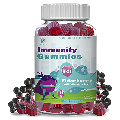 vegan immune support elderberry gummies