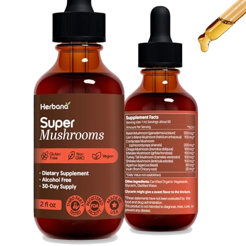 Vegan immune support mushroom blend