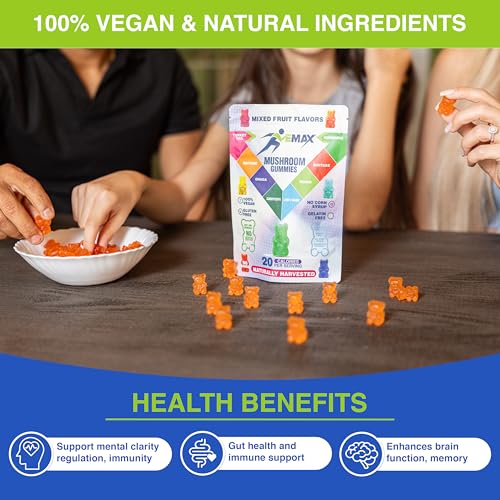 vegan immune support mushroom formula