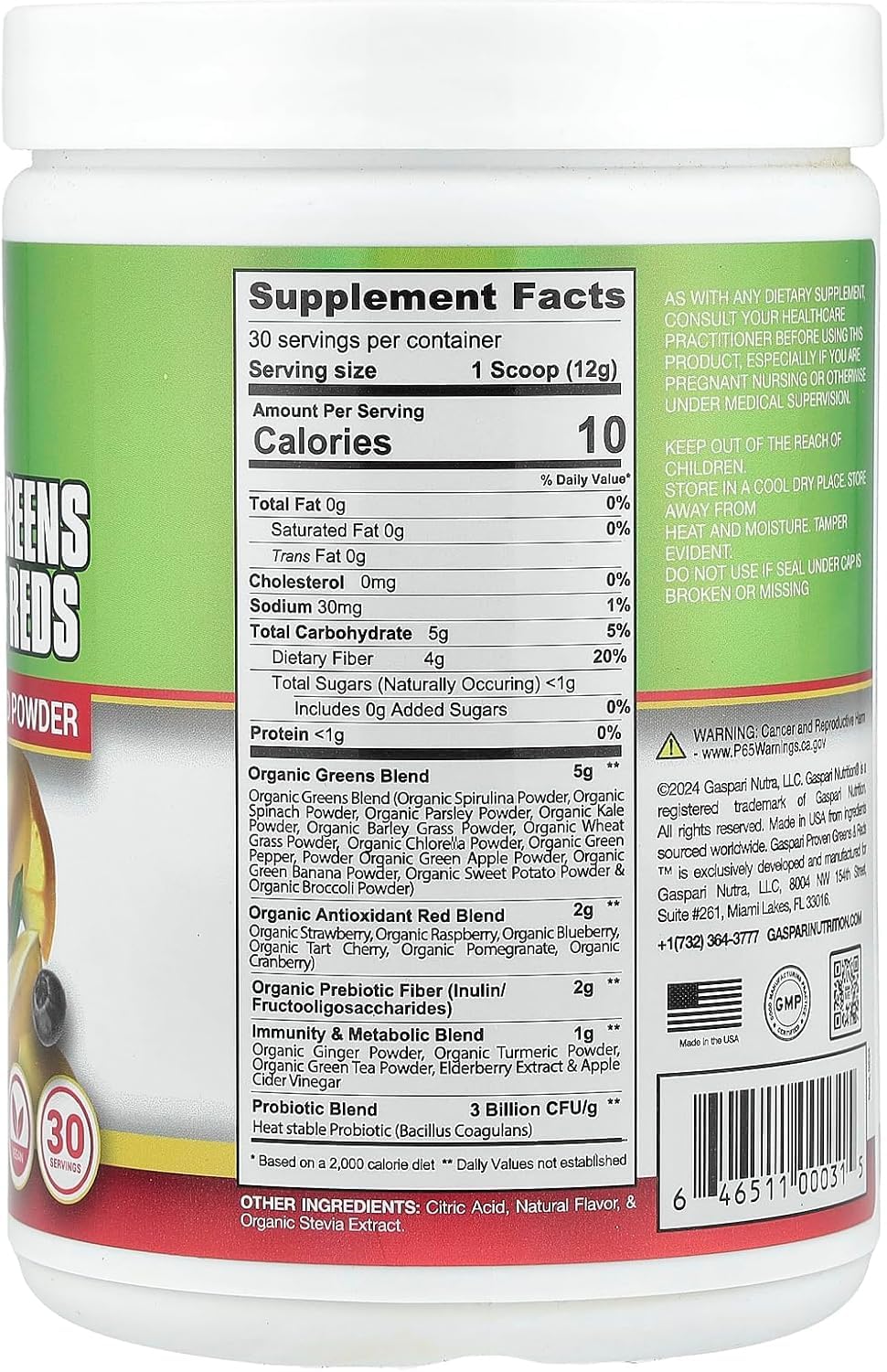 Vegan immune support supplement