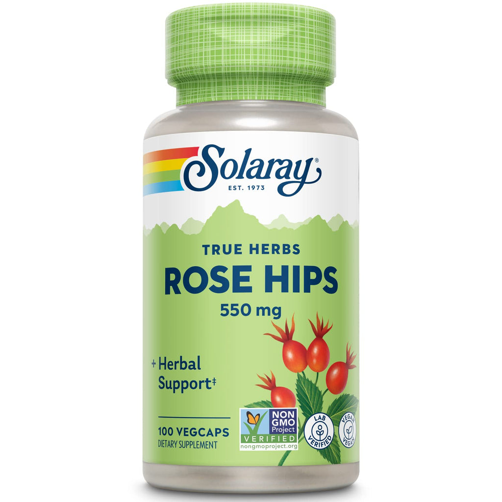 vegan immune support with Rose Hips