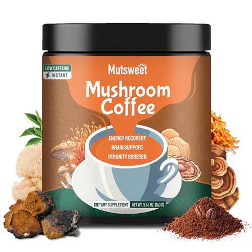 vegan instant mushroom coffee blend