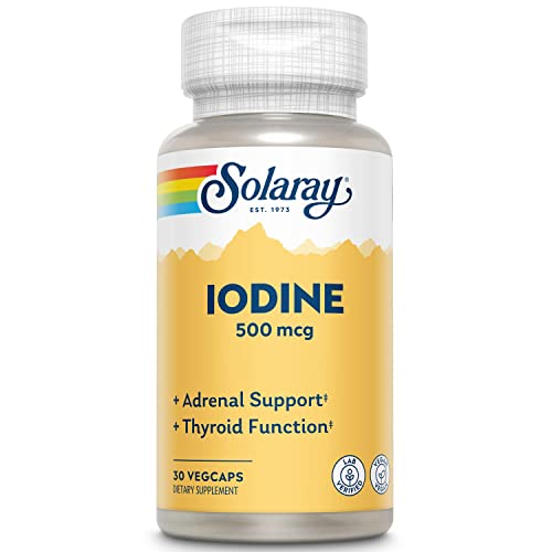 Vegan iodine supplement for energy
