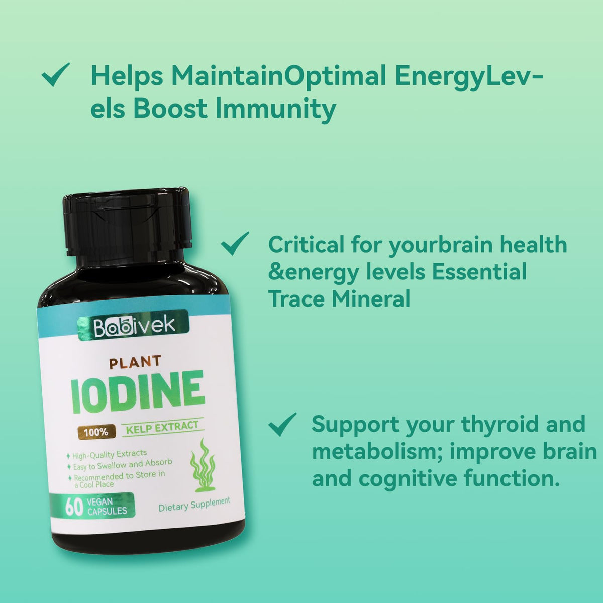 vegan iodine supplement for health