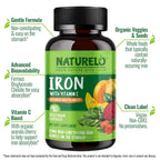 vegan iron bisglycinate capsules