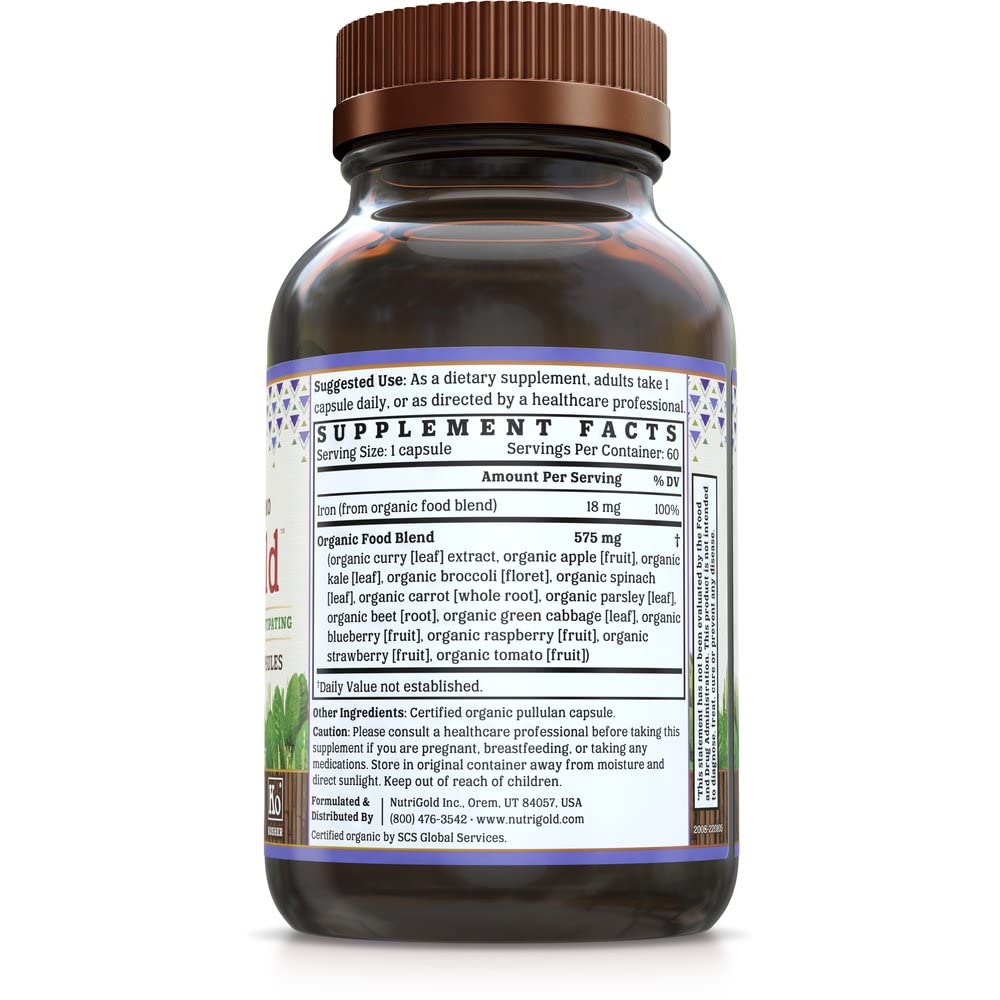 vegan iron capsules for better absorption