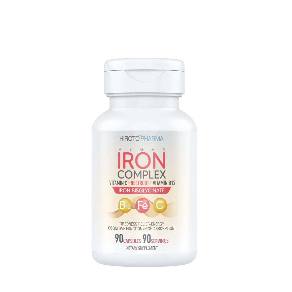 vegan iron capsules for energy
