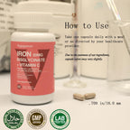 vegan iron capsules for health