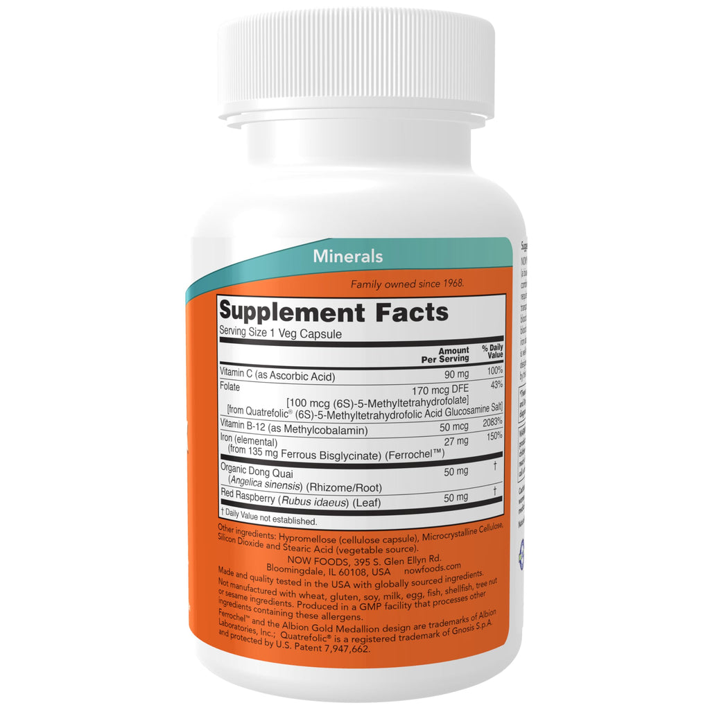 vegan iron capsules for health