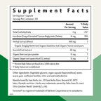 vegan iron capsules with herbs