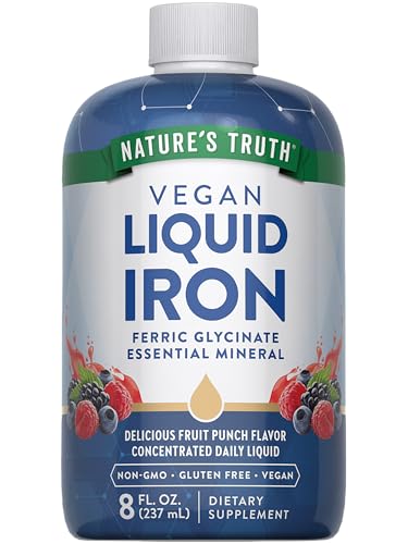 vegan iron drops for energy