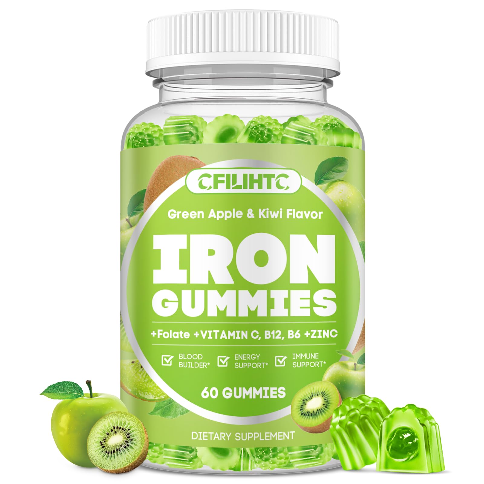 vegan iron gummies for adults
