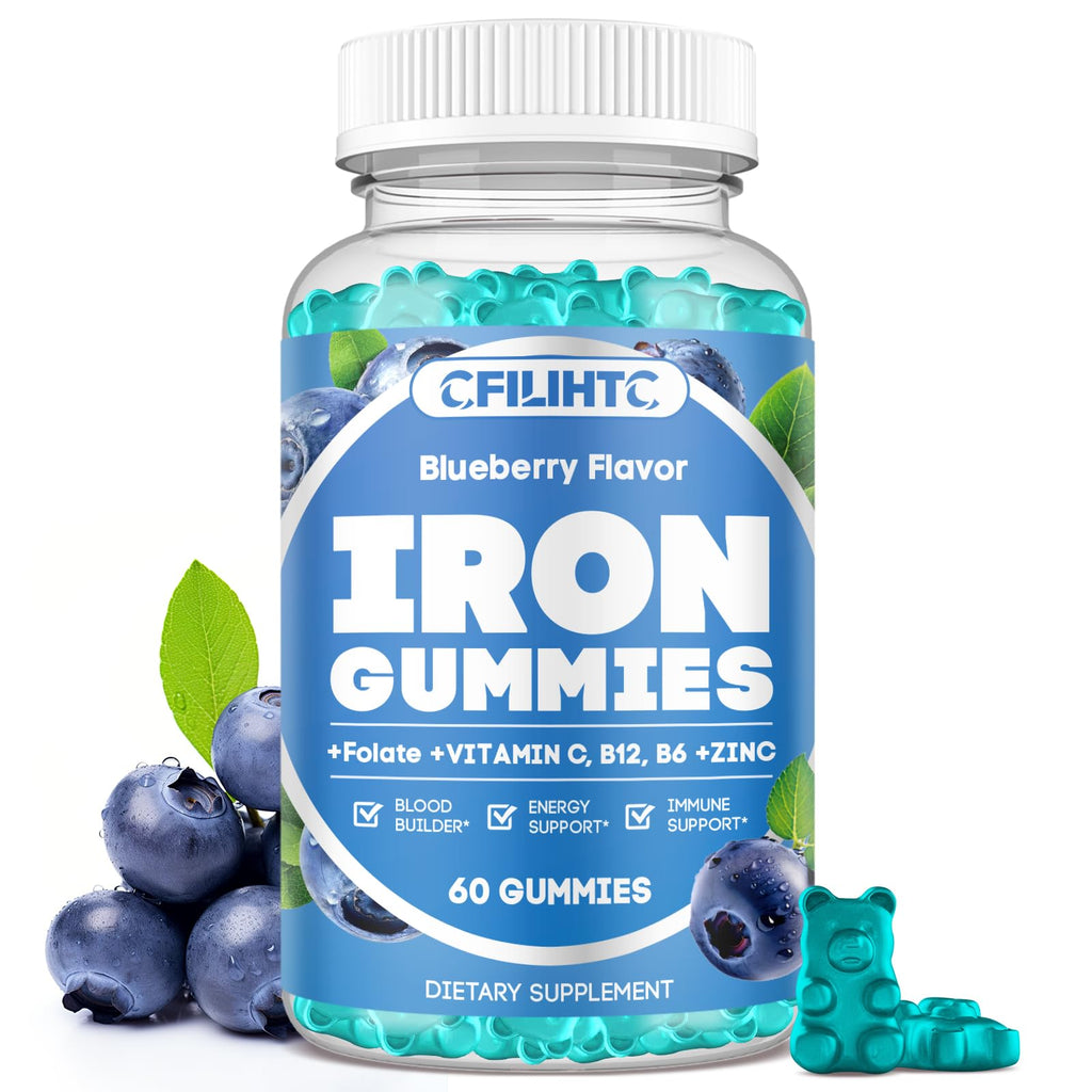 vegan iron gummies for energy
