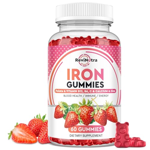 vegan iron gummies for energy