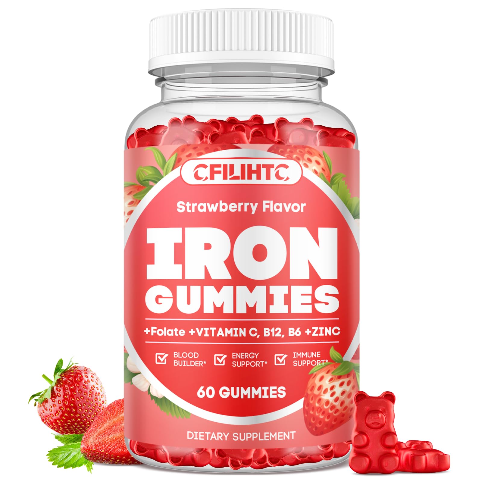 vegan iron gummies for energy