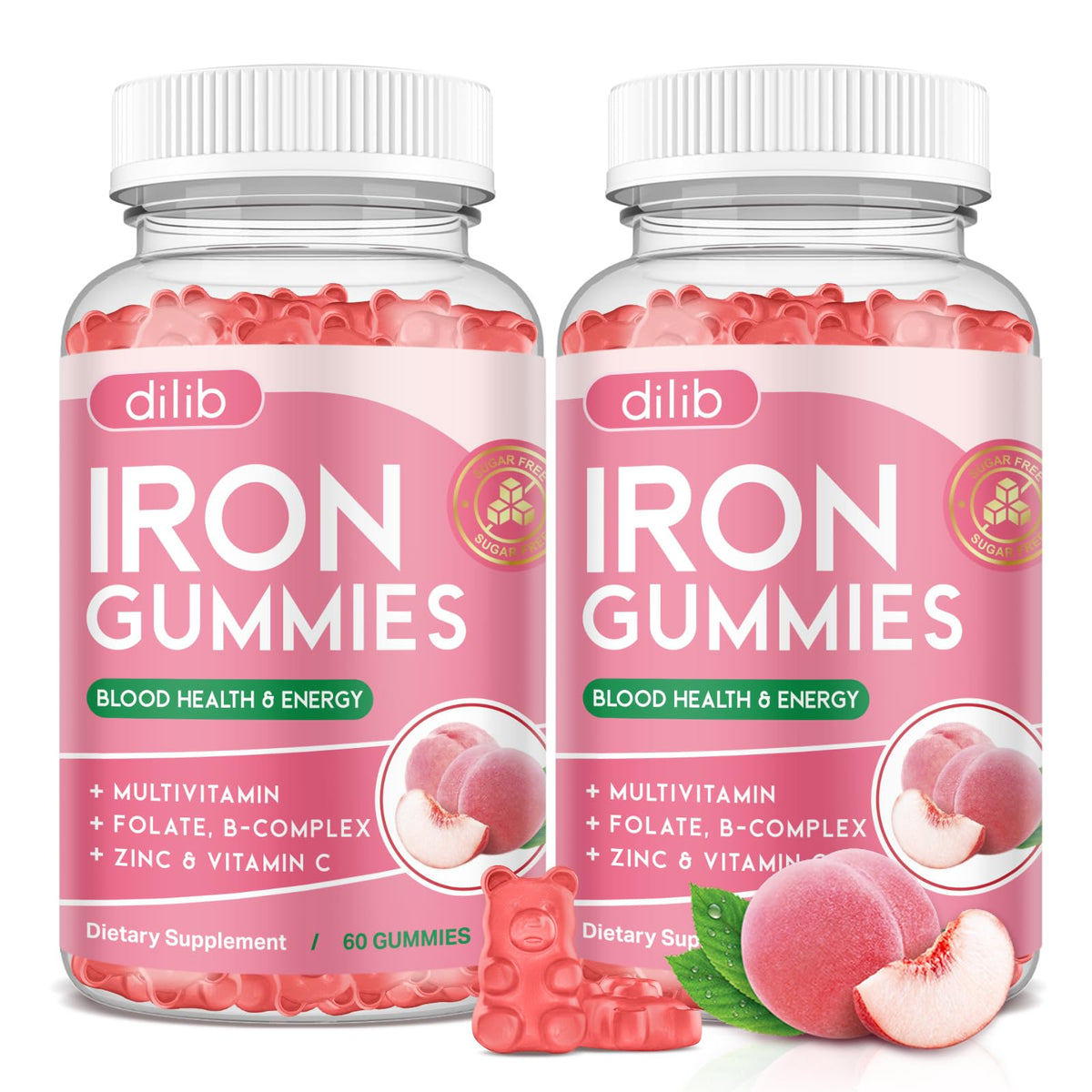 vegan iron gummies for energy