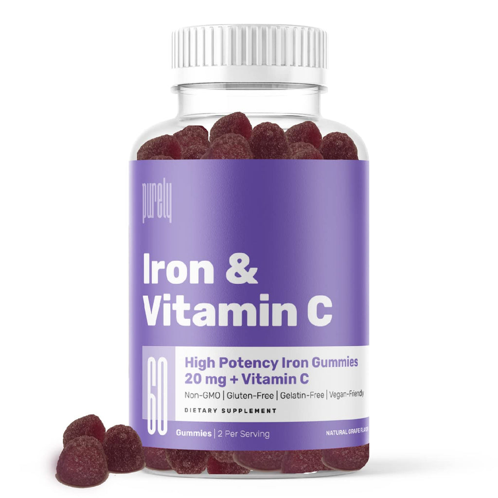 vegan iron gummies for energy