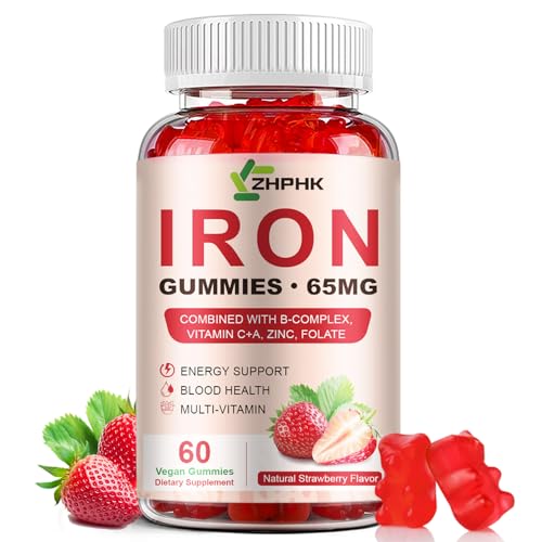 vegan iron gummies for energy